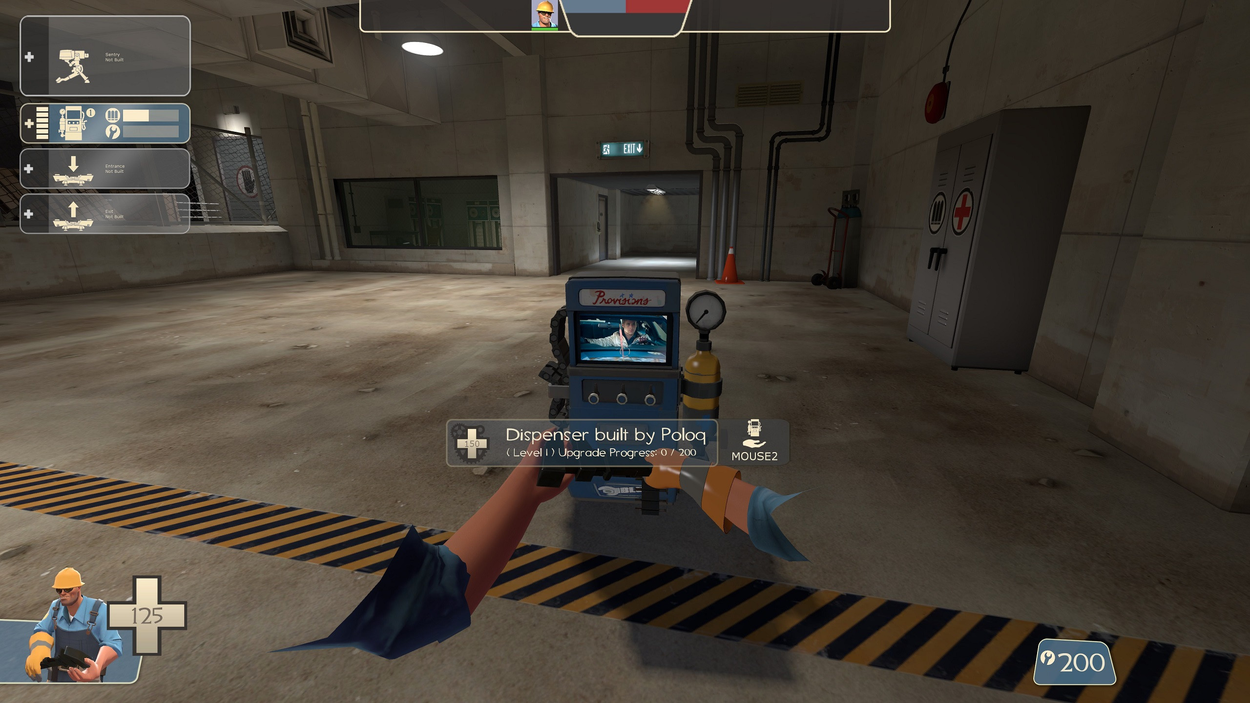 I drive dispenser Mod for Team Fortress 2 | TF2 Mods