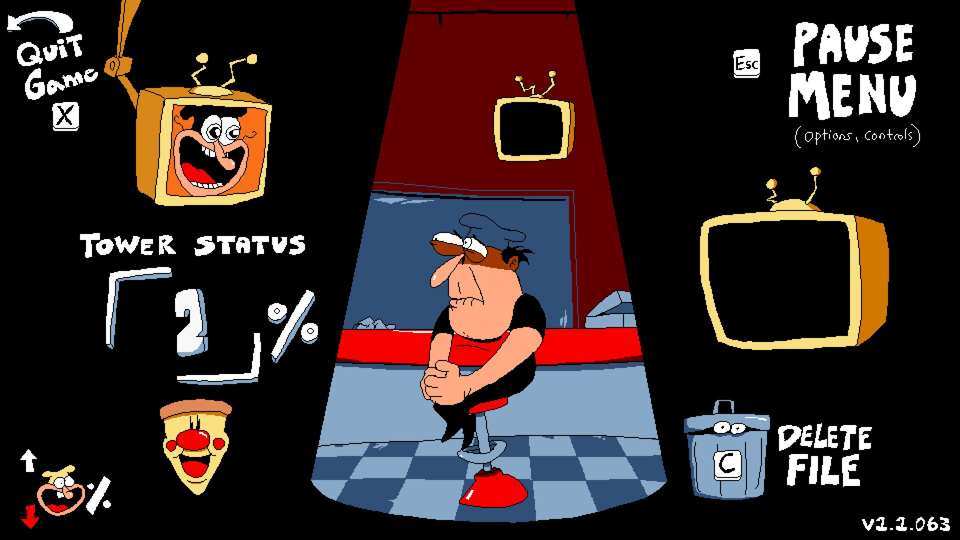 INVISIBLE CLOTHES Mod for Pizza Tower | PT Mods
