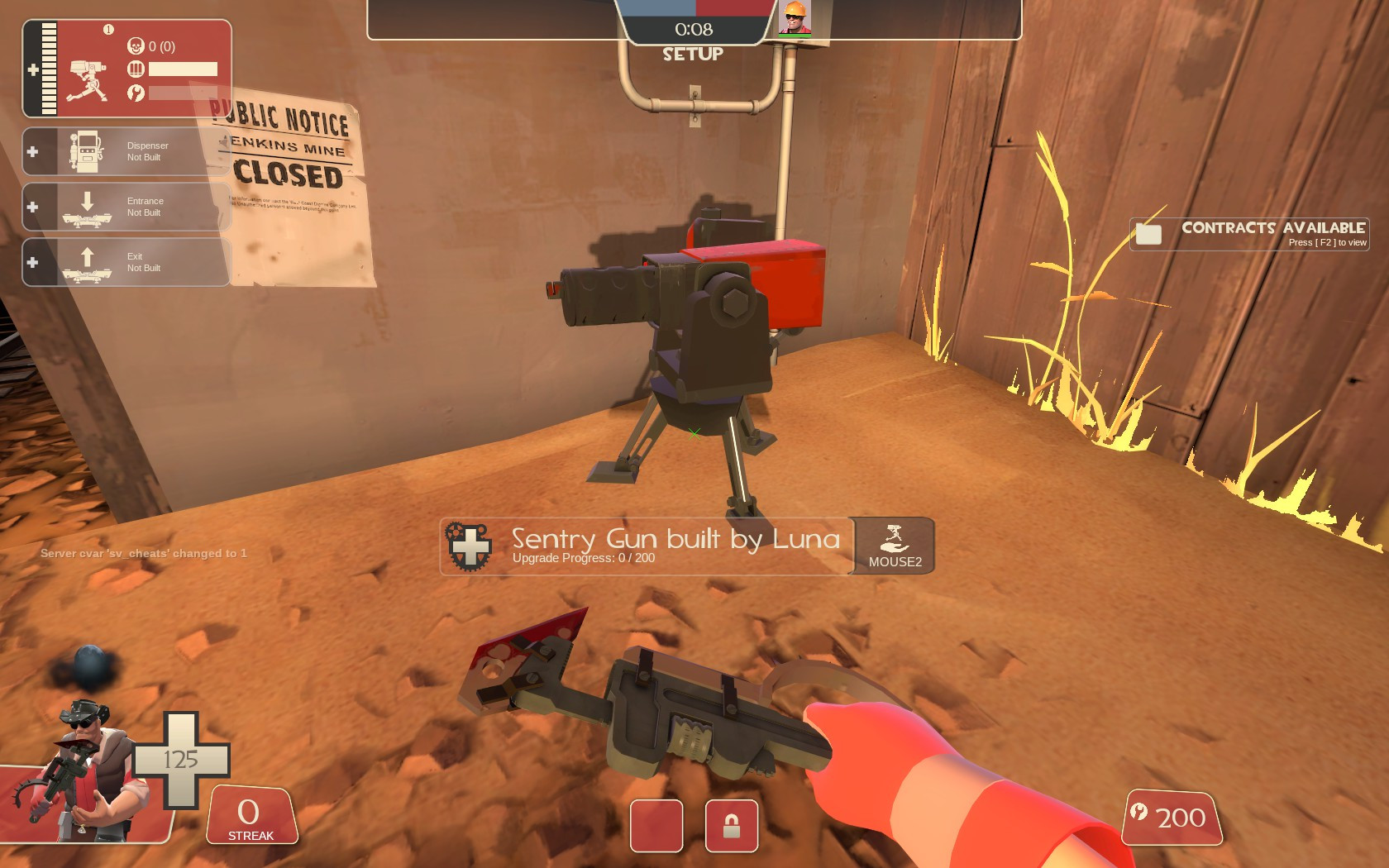 TFC Sentry Casual+TF2C+Custom texture compatible Mod for Team Fortress ...