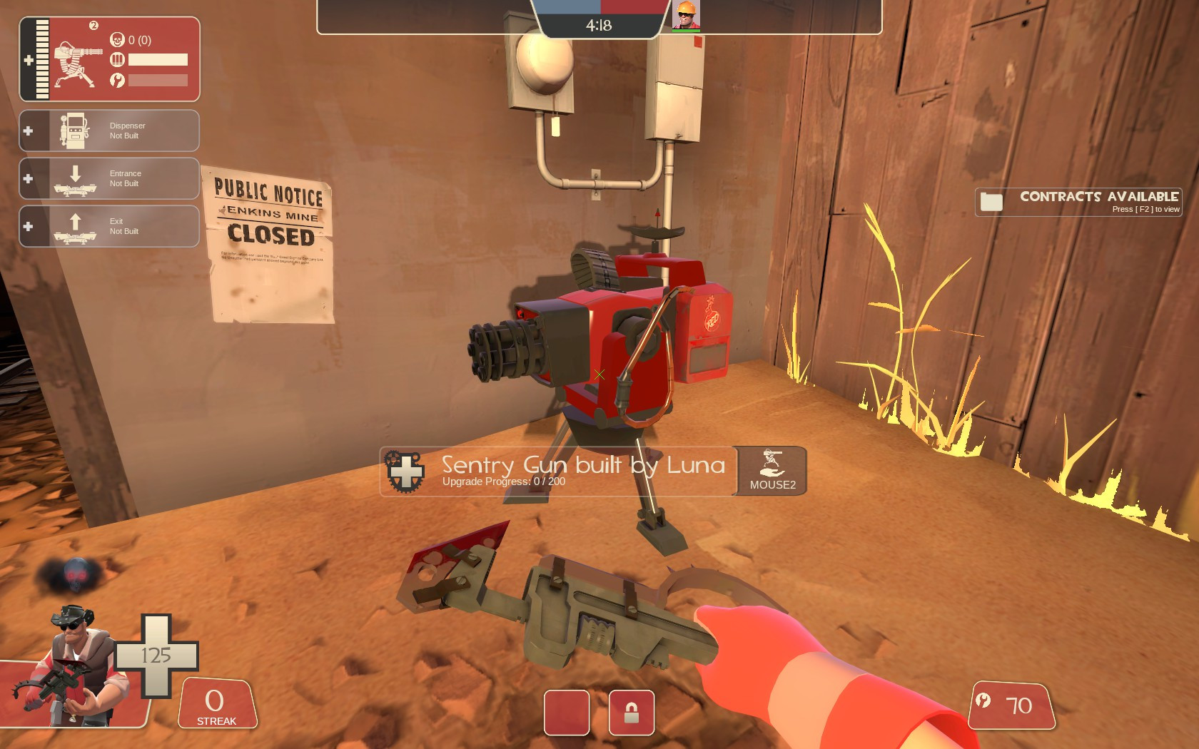 TFC Sentry Casual+TF2C+Custom texture compatible Mod for Team Fortress ...