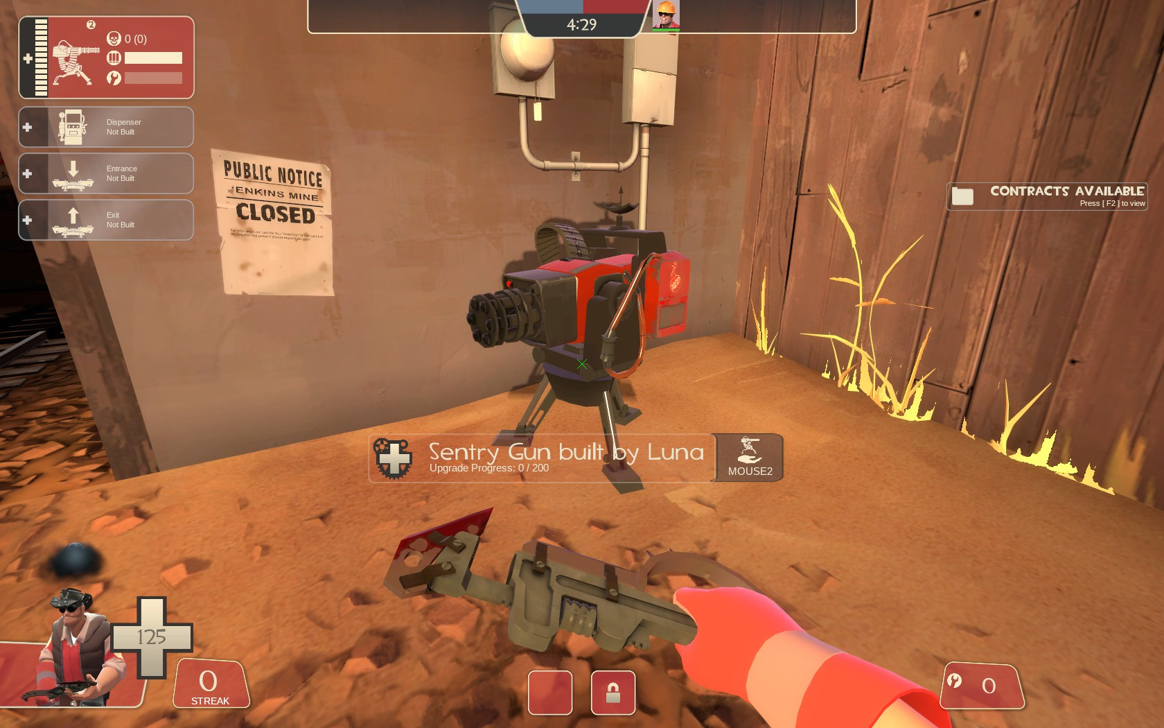 TFC Sentry Casual+TF2C+Custom texture compatible Mod for Team Fortress ...