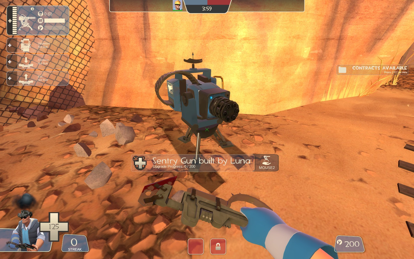 TFC Sentry Casual+TF2C+Custom texture compatible Mod for Team Fortress ...