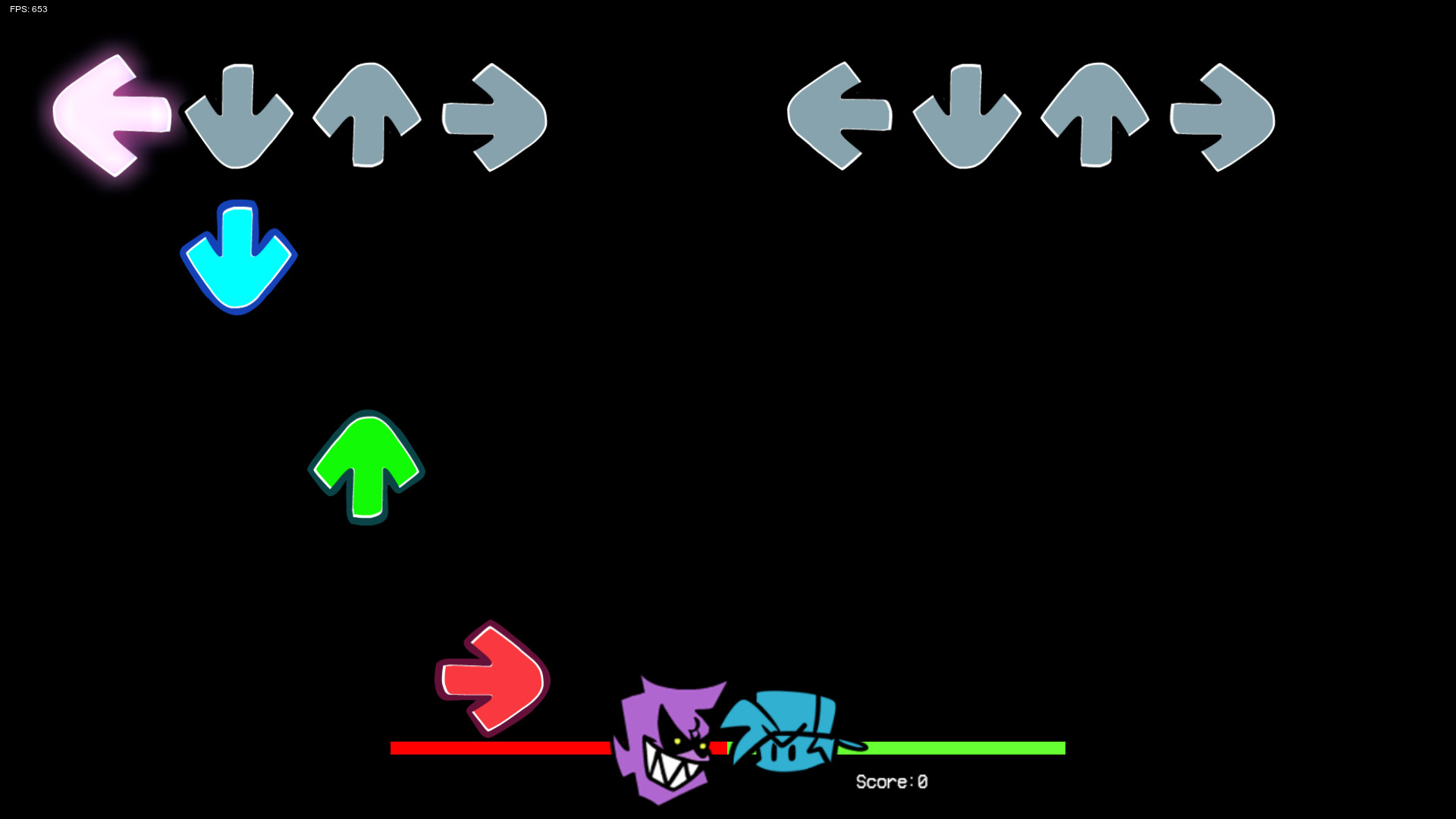 Black Background Mod for Friday Night Funkin' | FNF Mods