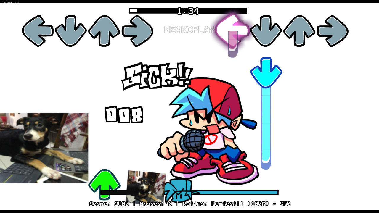 FNF V.S NICK THE DOG Mod for Friday Night Funkin' | FNF Mods