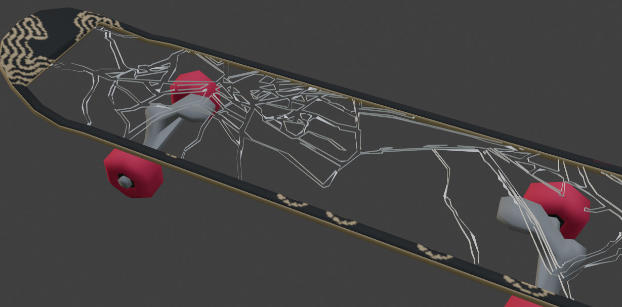 Glass Skateboard (DripRemix) Mod for Bomb Rush Cyberfunk | BRC Mods