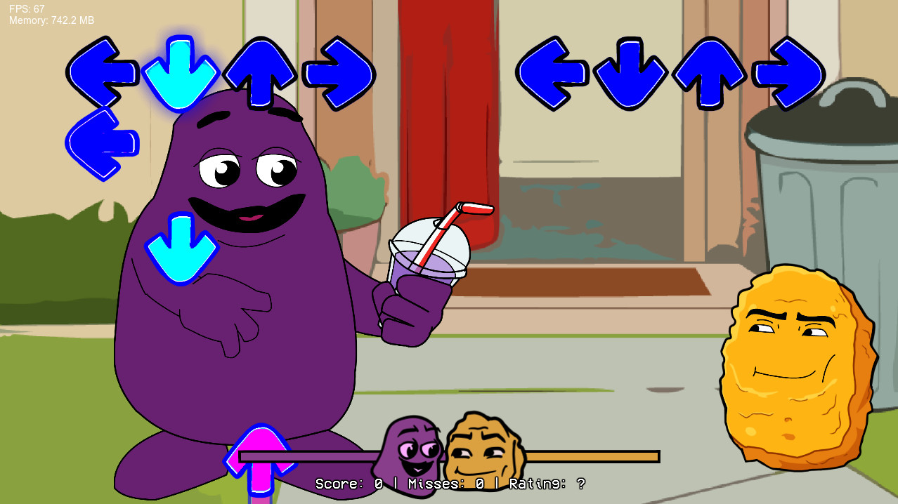 [V2 OUT NOW] Vs. Grimace: Grimace Night Grimace Mod for Friday Night ...