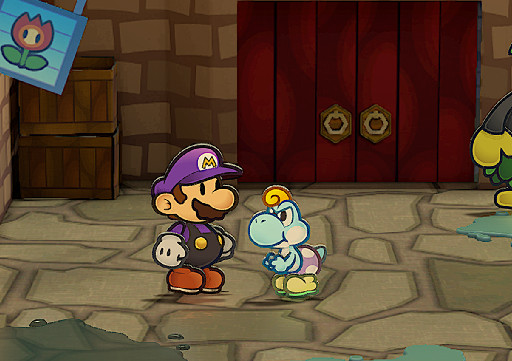 Light Blue Yoshi Kid Mod for Paper Mario: The Thousand Year Door ...
