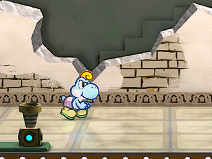 Light Blue Yoshi Kid Mod for Paper Mario: The Thousand Year Door ...