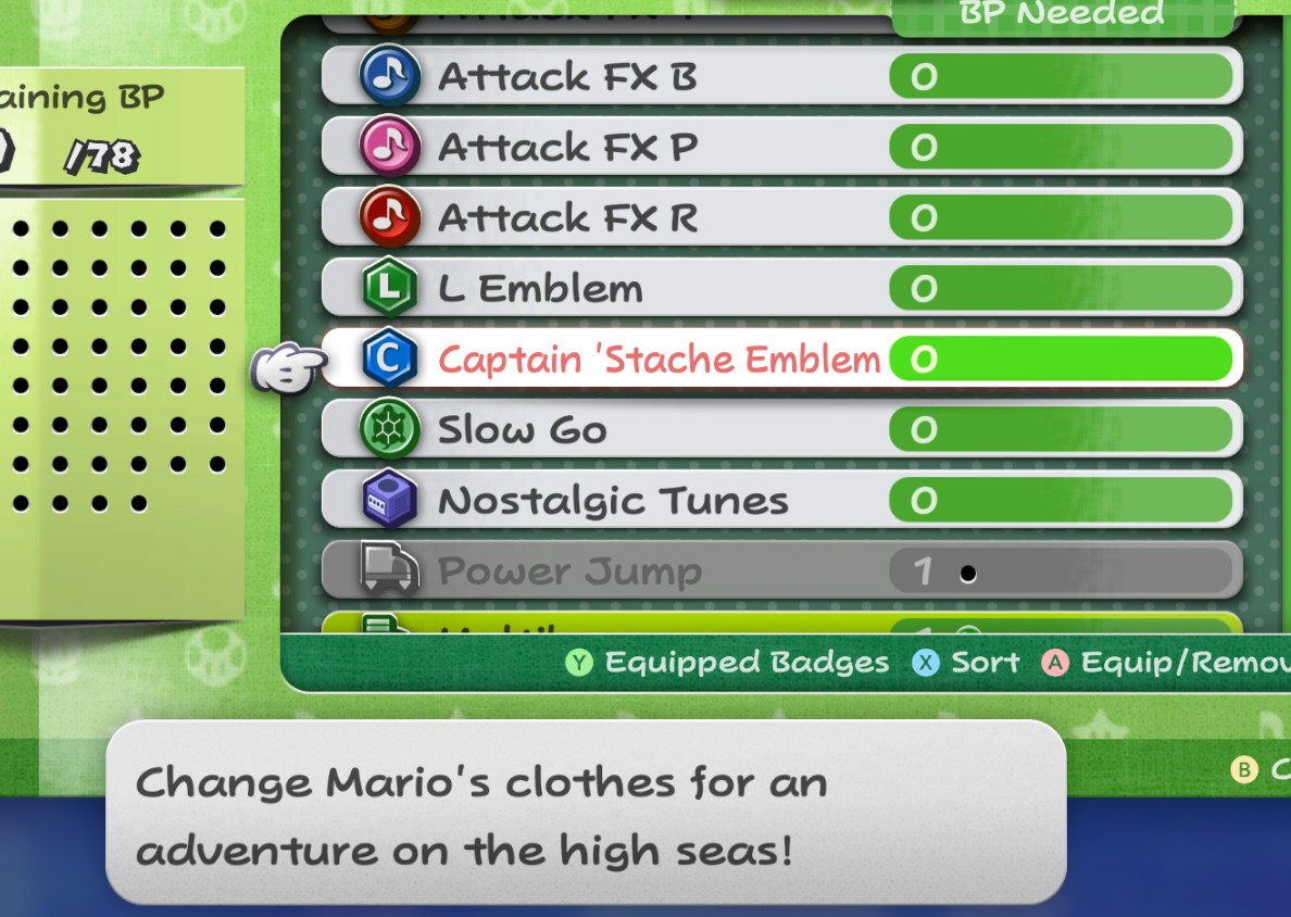 Captain 'Stache - Chapter 5 Costume Mod Mod for Paper Mario: The ...