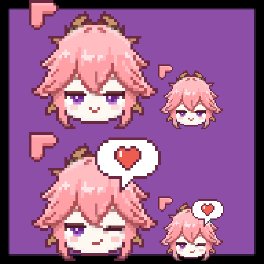 A Little Yae Miko Mouse Cursor Mod for Genshin Impact | GI Mods