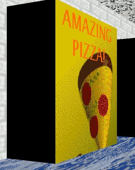 Pizza Over Zesty Bar Mod for Baldi's Basics | Baldi Mods