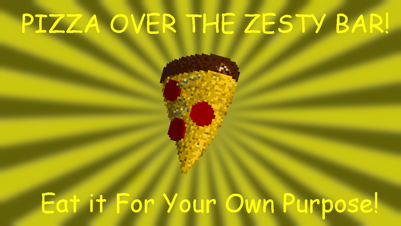 Pizza Over Zesty Bar Mod for Baldi's Basics | Baldi Mods
