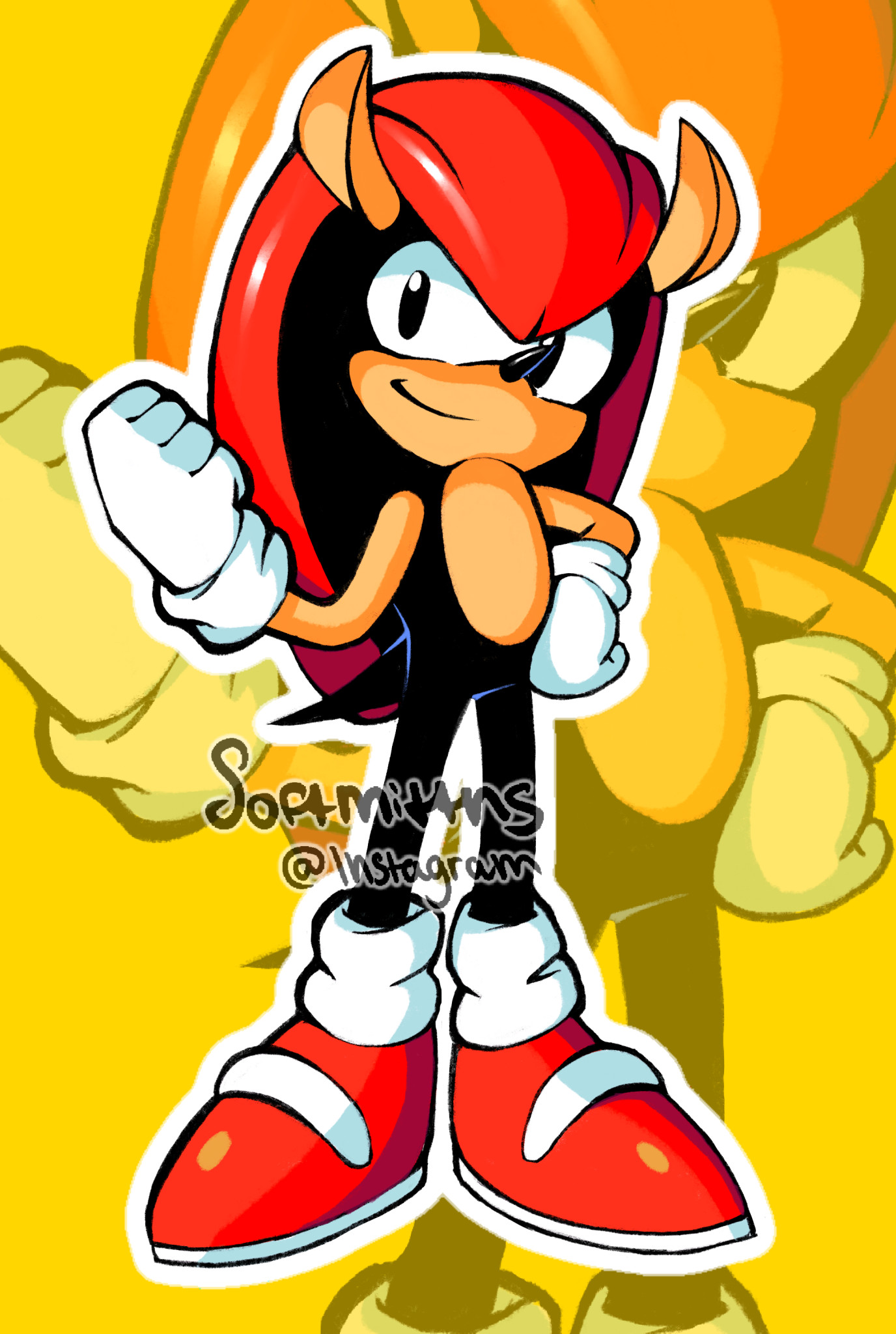 Extra Slot Mighty the Armadillo for S2A Mod for Sonic The Hedgehog 2 ...