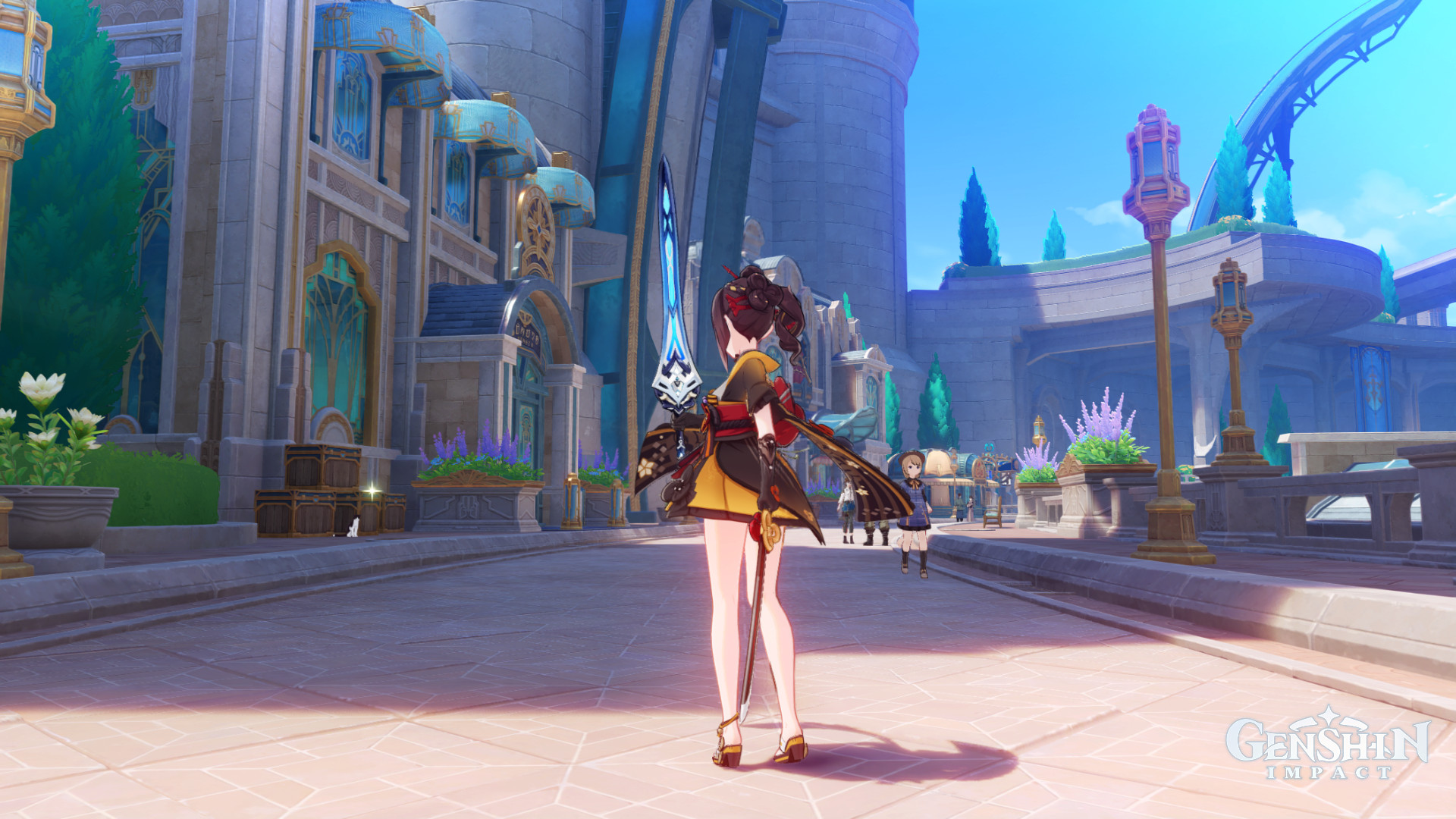 Chiori Yae Legs (Recolored) Mod for Genshin Impact | GI Mods