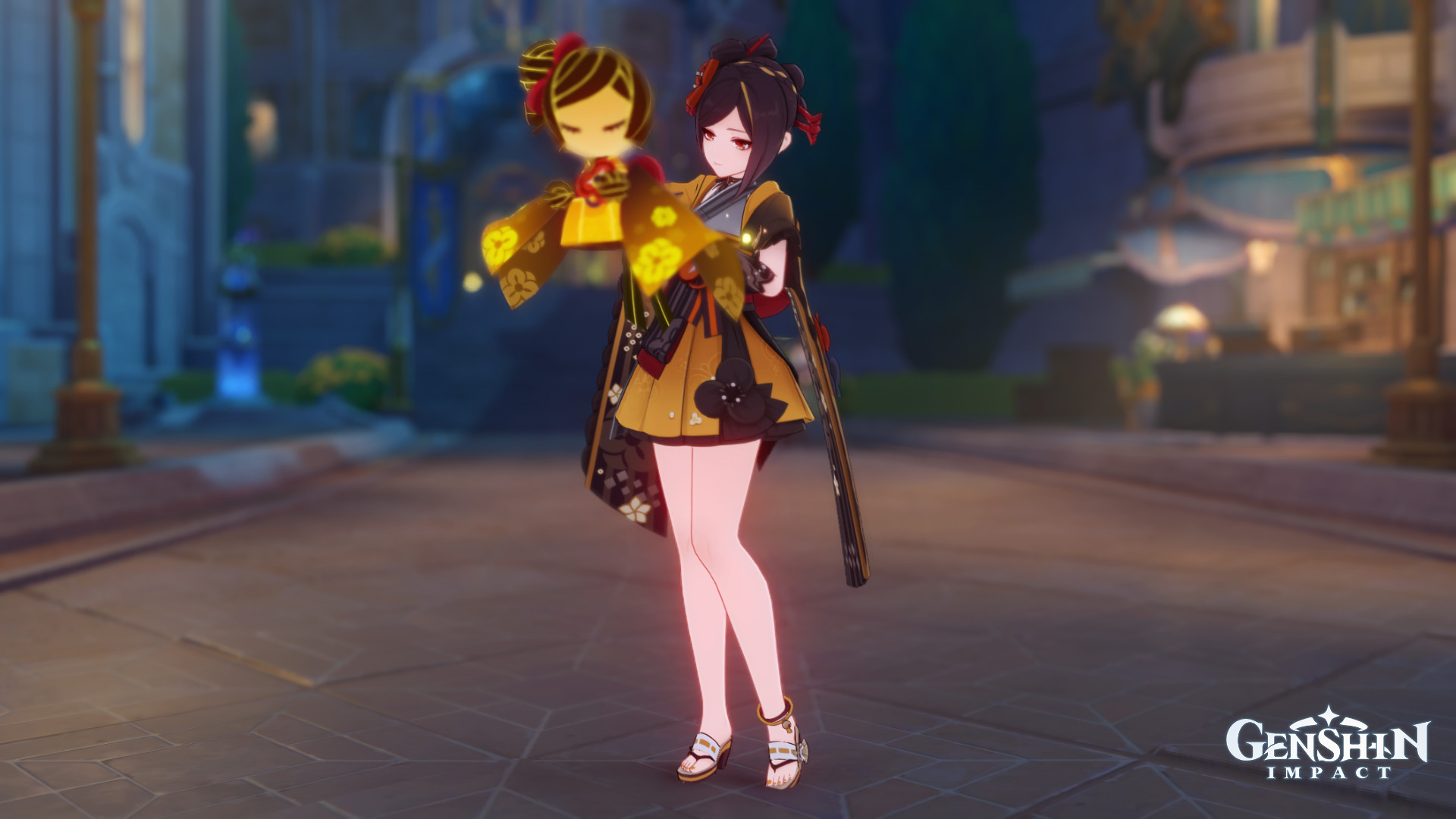 Chiori Yae Legs (Recolored) Mod for Genshin Impact | GI Mods