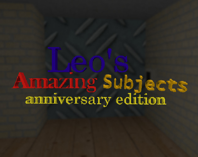 Leo's Amazing Subjects Anniversary Edition Mod for Baldi's Basics ...