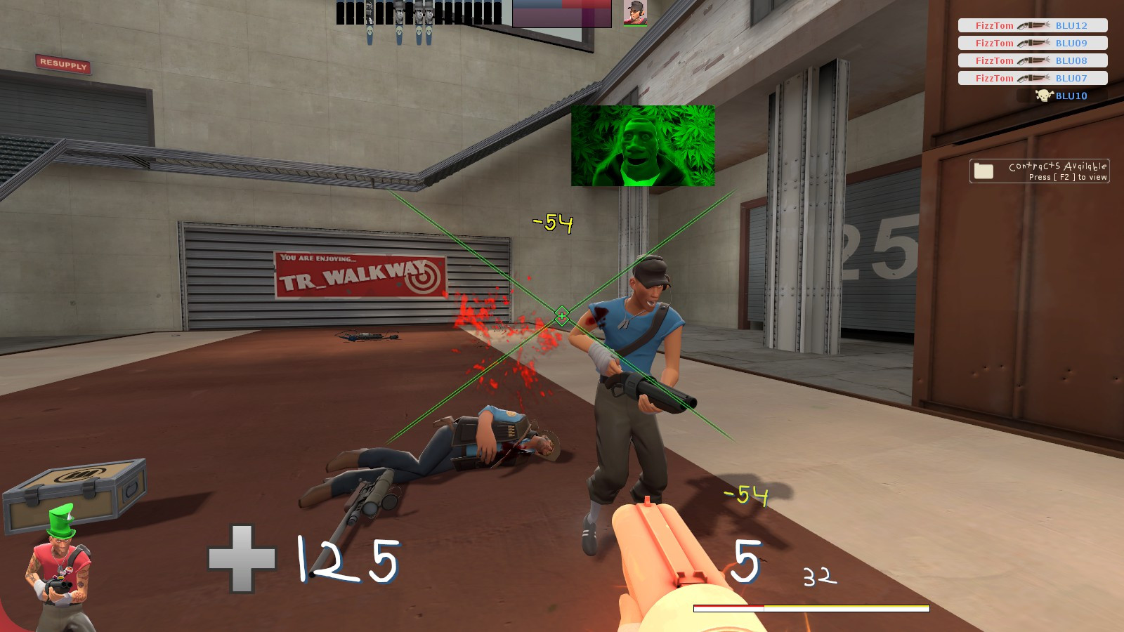 [SENSITIVE CONTENT] Weed Soldier Crit Mod for Team Fortress 2 | TF2 Mods