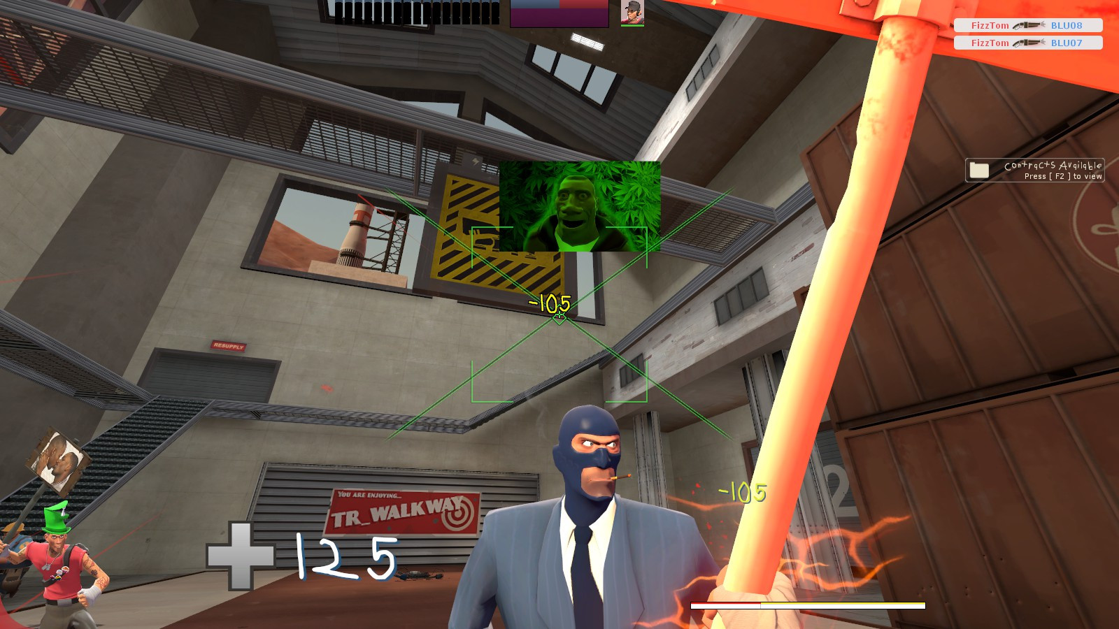 [SENSITIVE CONTENT] Weed Soldier Crit Mod for Team Fortress 2 | TF2 Mods