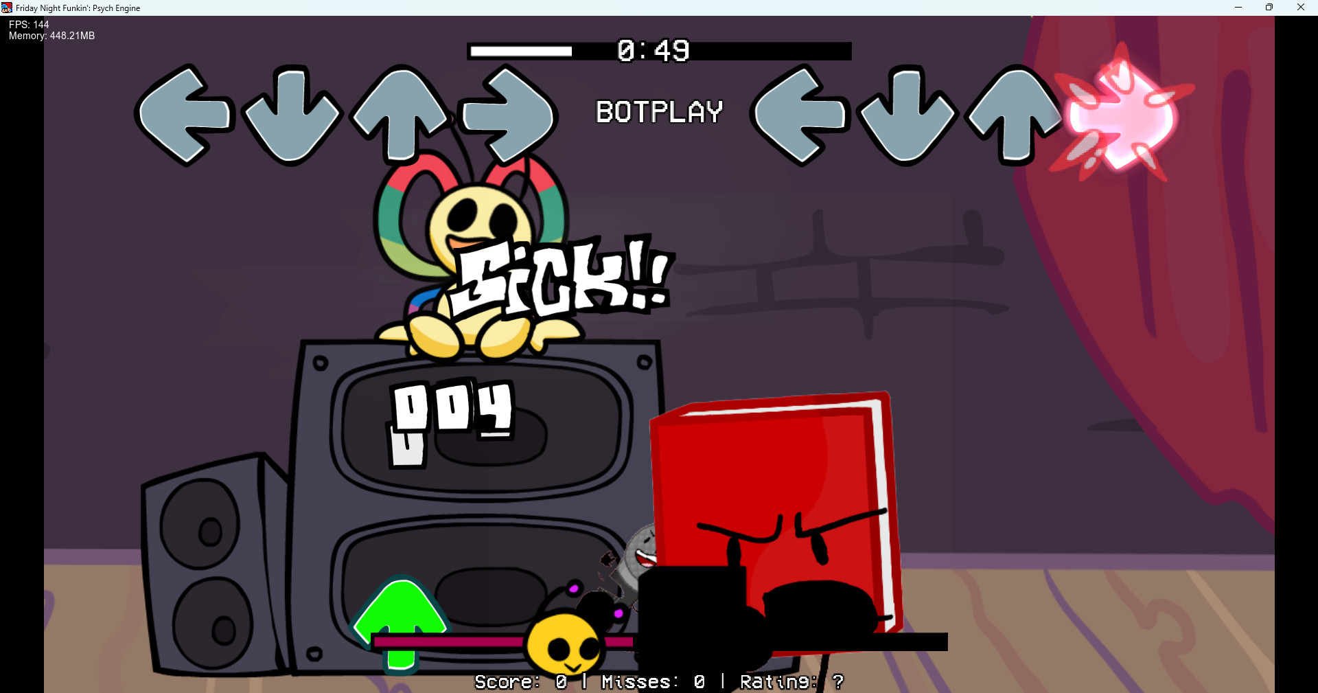 Playable Sketchy Bookey Mod for Friday Night Funkin' | FNF Mods