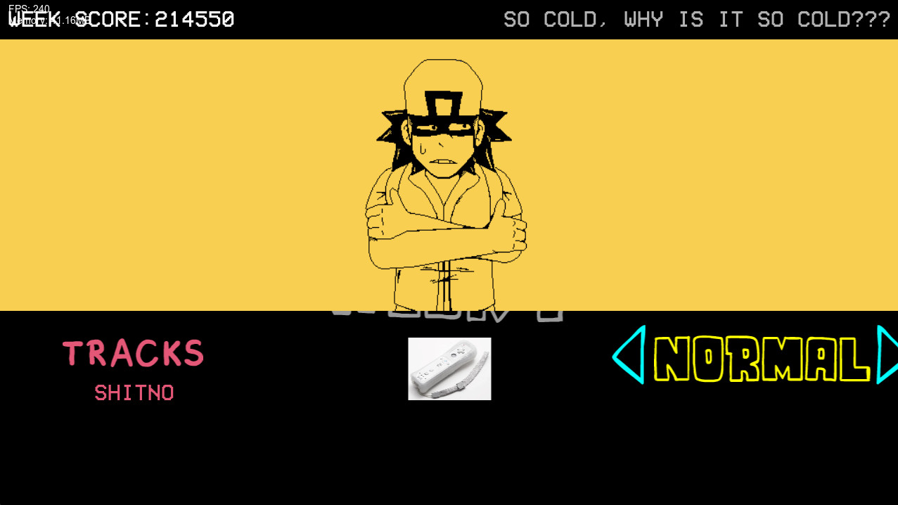 So cold, why is it so cold? Mod for Friday Night Funkin' | FNF Mods