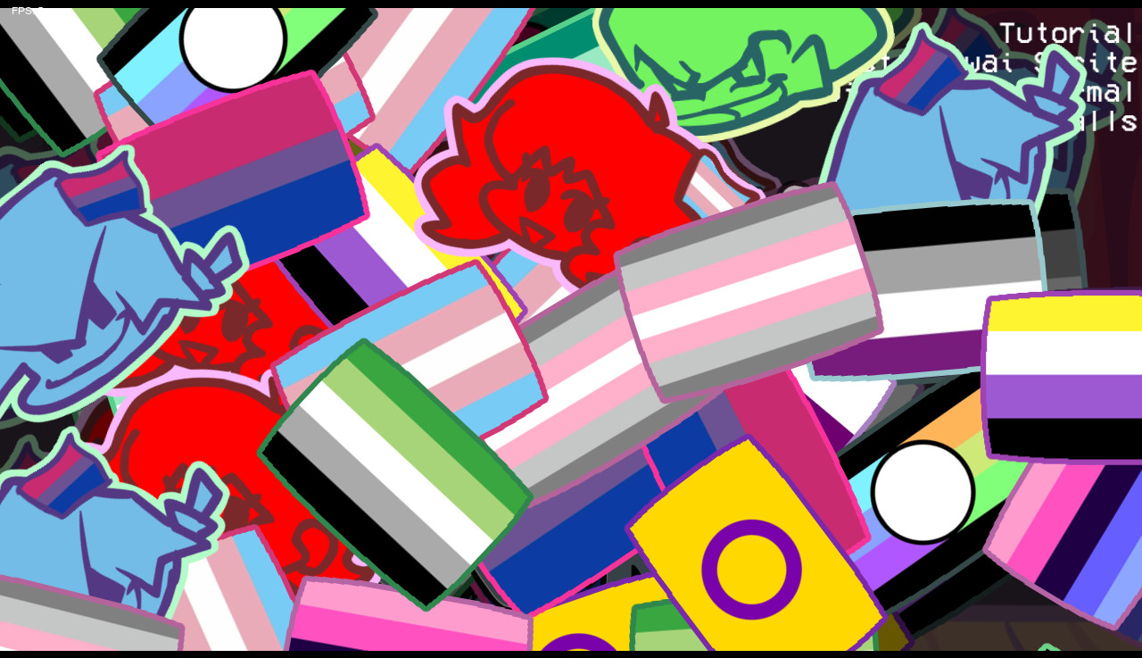 Pride Stickers Mod for Friday Night Funkin' | FNF Mods