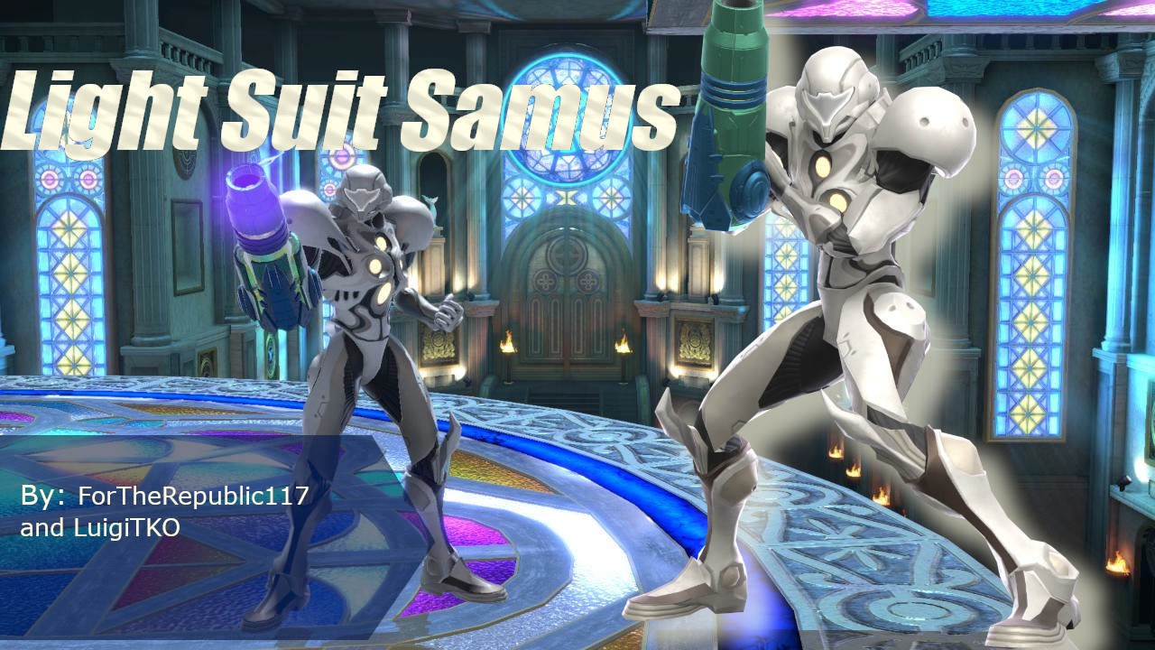 Light Suit Samus Mod for Super Smash Bros. Ultimate | SSBU Mods