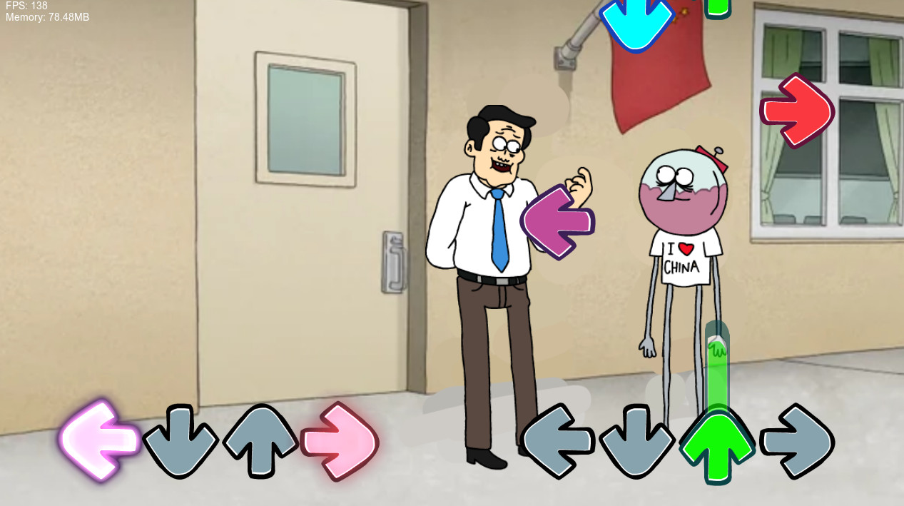 Benson Goes to China Mod for Friday Night Funkin' | FNF Mods