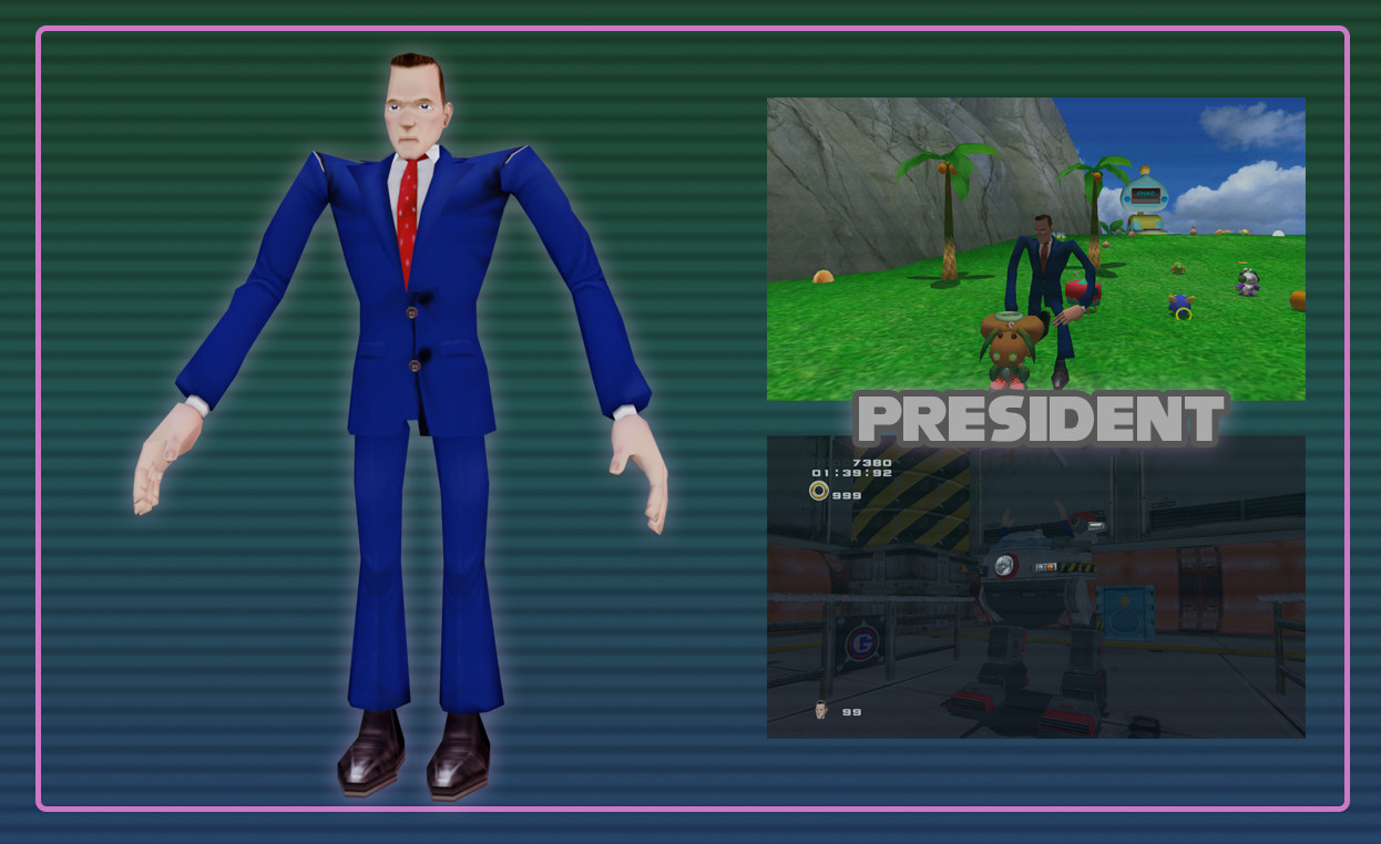 President Mod for Sonic Adventure 2 | SA2 Mods