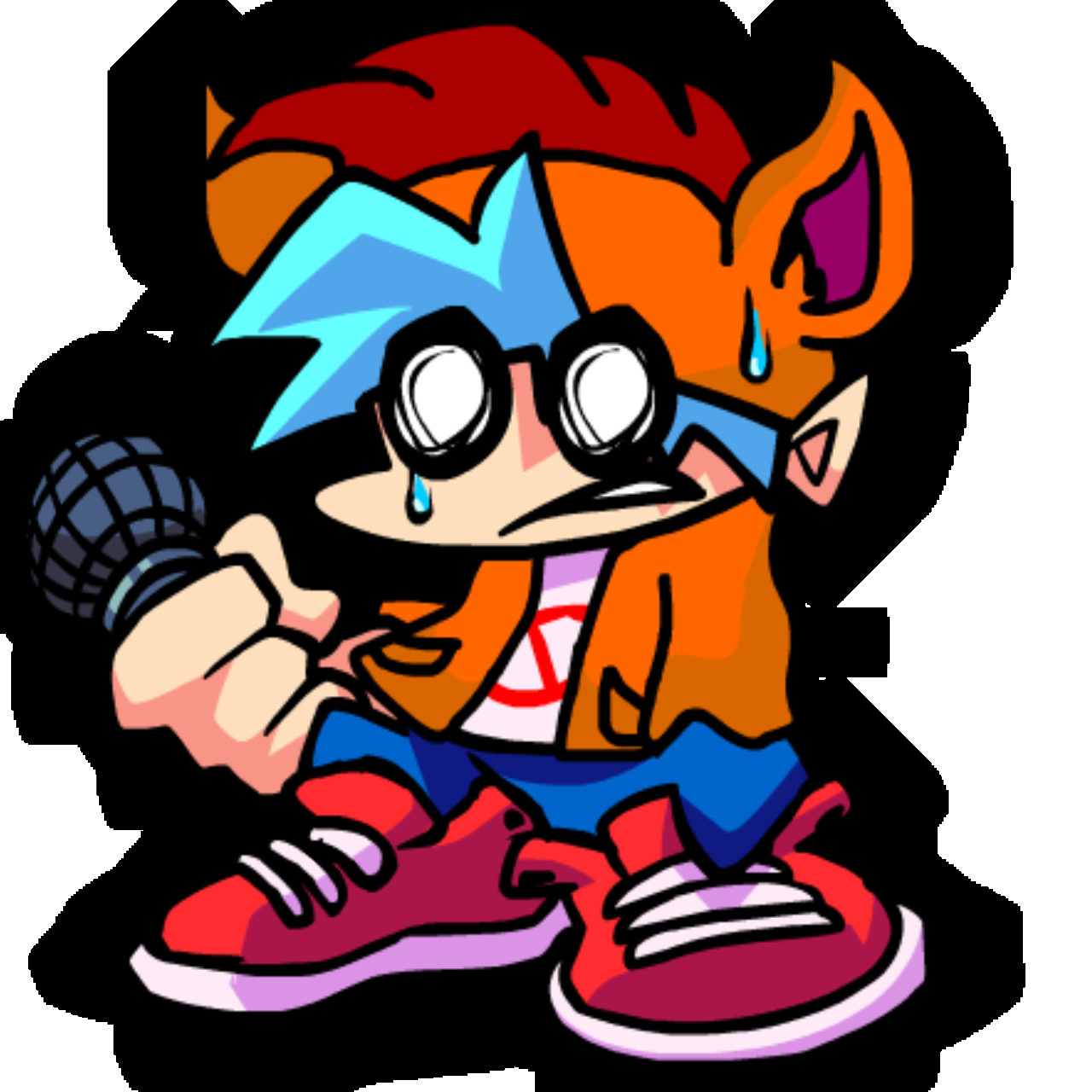 BF Crash Bandicoot Drip Mod for Friday Night Funkin' | FNF Mods