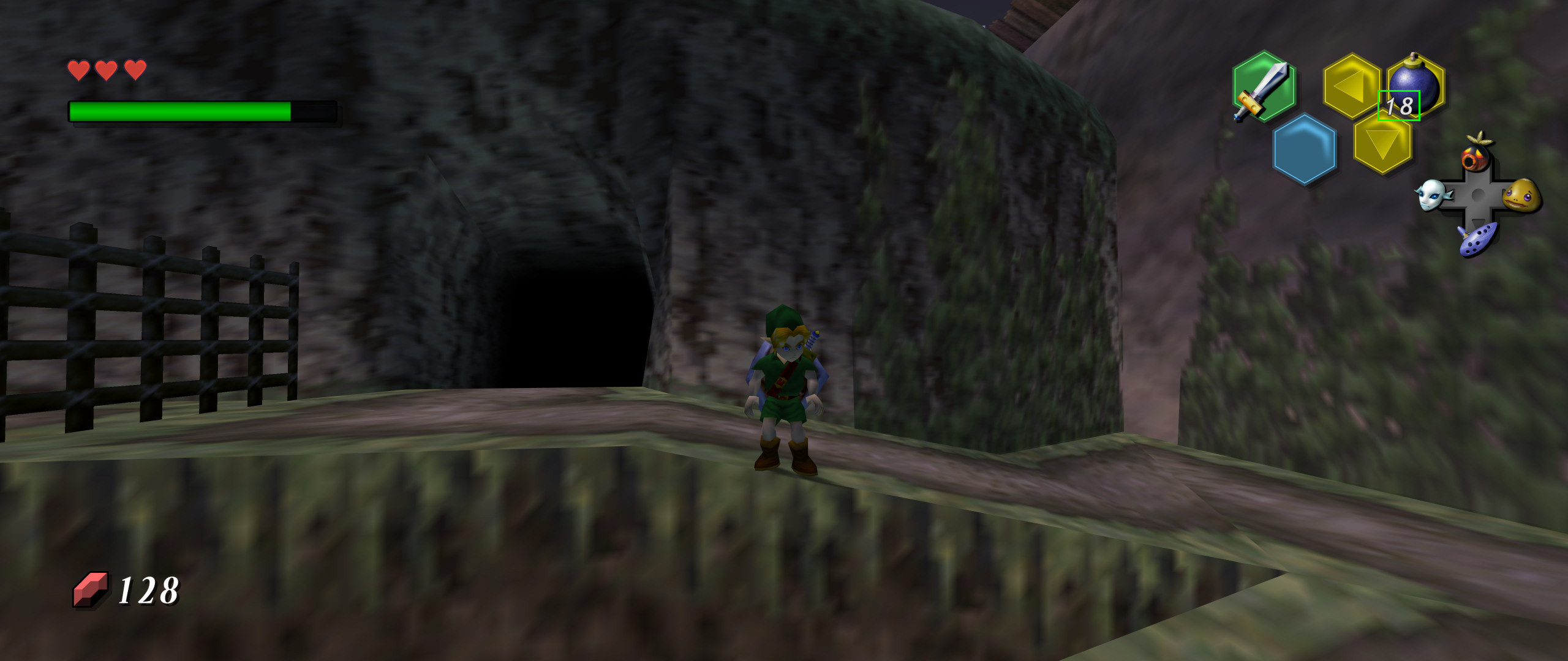 Hexagonal HUD Mod for 2Ship2Harkinian (Majora's Mask PC Port) | 2Ship Mods