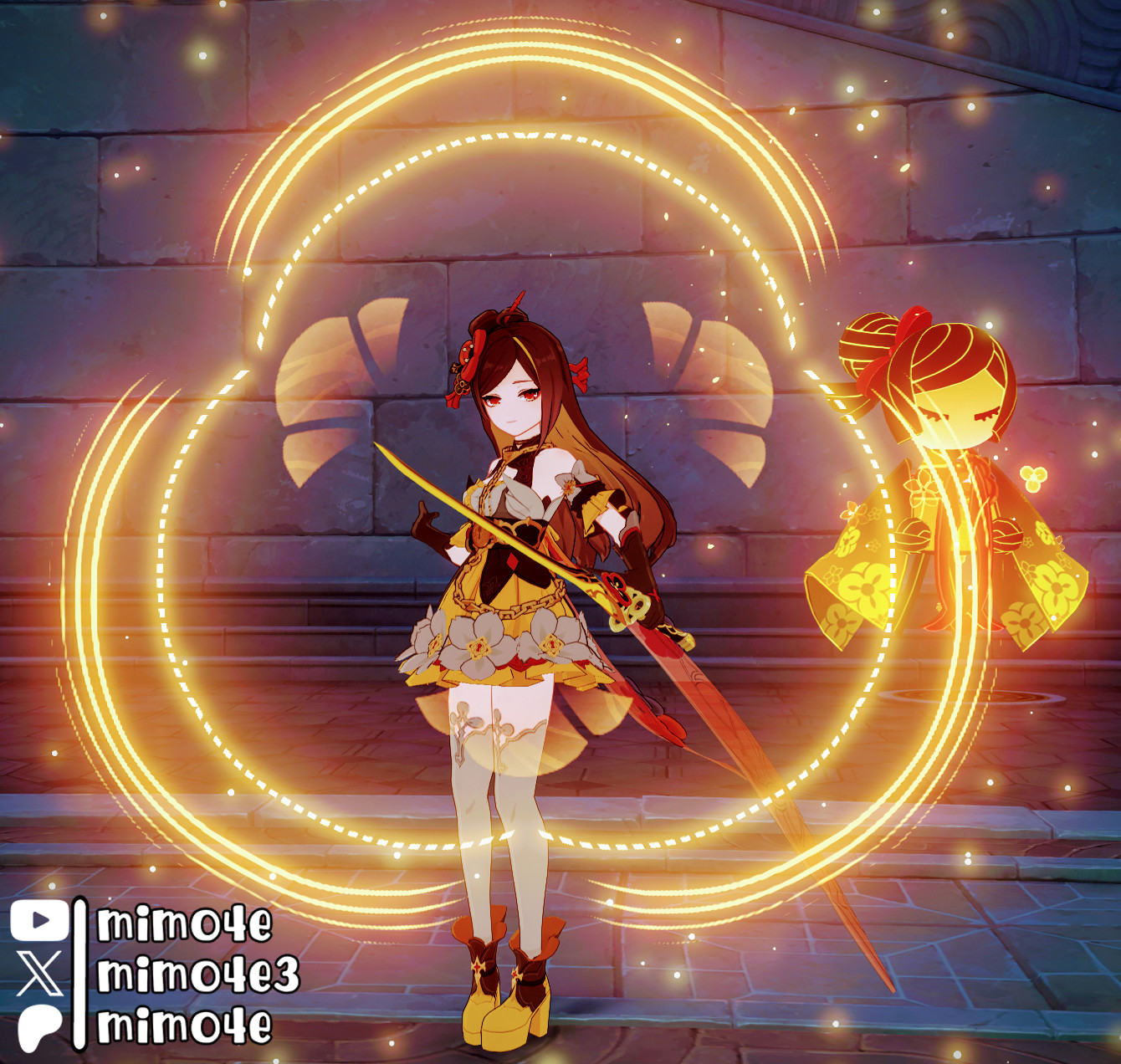 Floral Nymph Chiori Mod for Genshin Impact | GI Mods