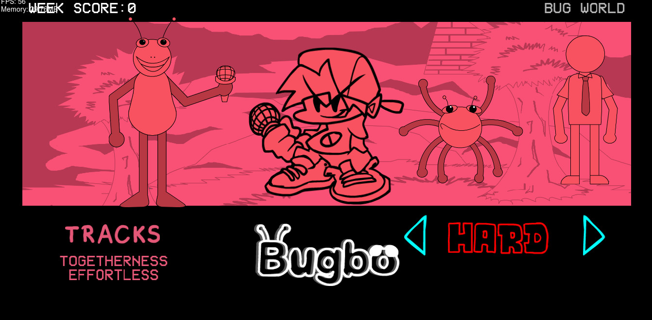 bugbo's funky day (vs bugbo remastered) Mod for Friday Night Funkin ...