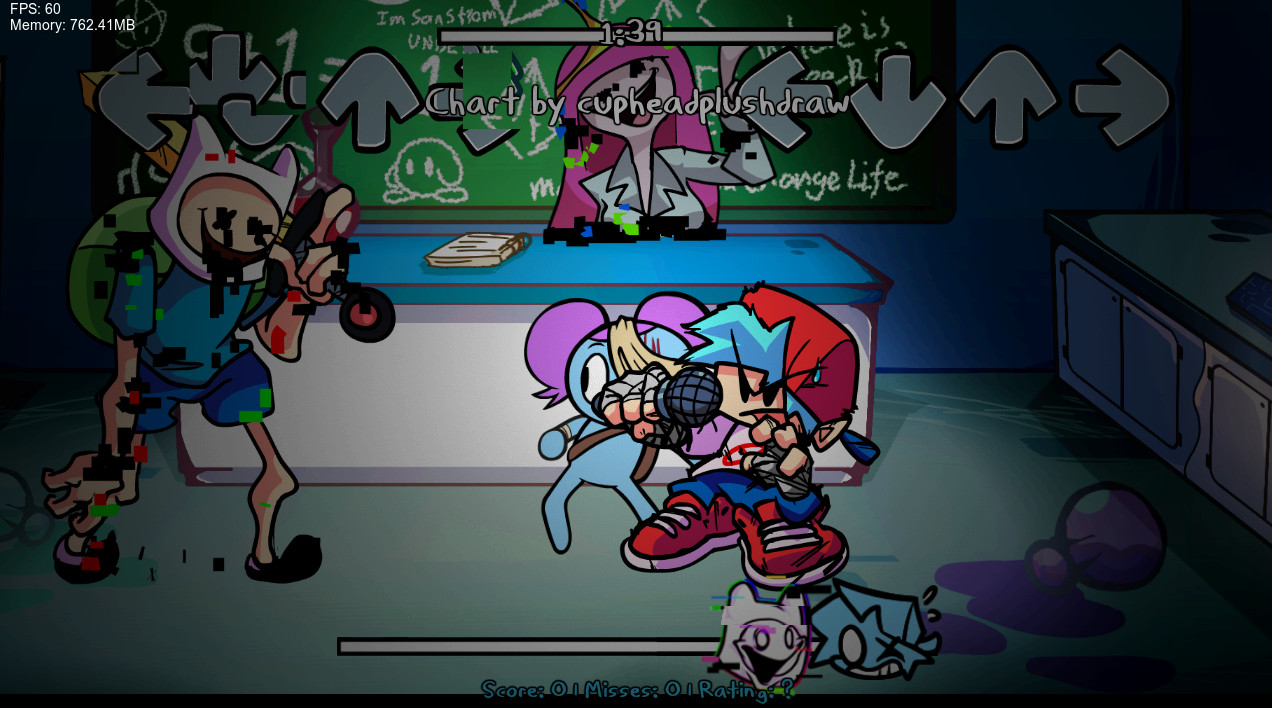 Fnf Blessed by swords V3 But Charted Mod for Friday Night Funkin' | FNF ...