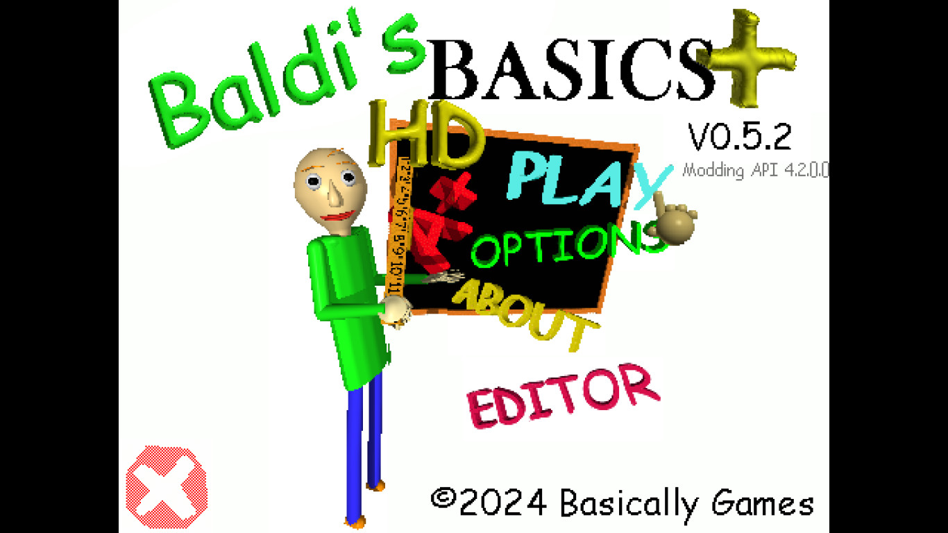 Baldi Basics Plus HD (Discontinued) Mod for Baldi's Basics | Baldi Mods