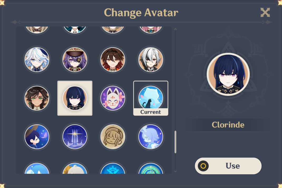 Icons - Long Hair Clorinde Mod for Genshin Impact | GI Mods