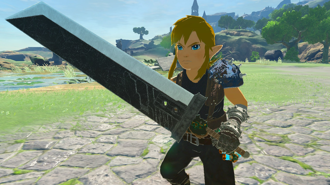 Buster Sword FF7 Remake Mod for The Legend of Zelda: Tears of the ...
