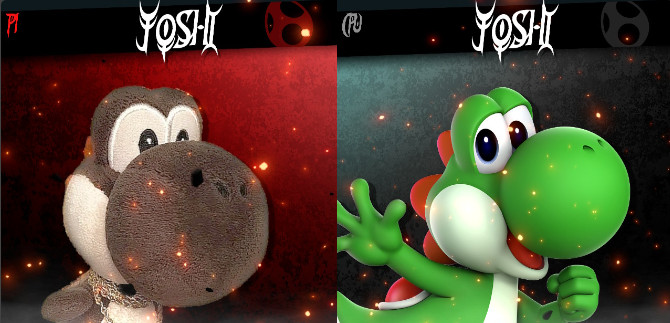 SML Black Yoshi Voice and UI Over Yoshi (c00) Mod for Super Smash Bros ...