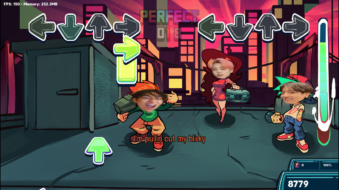 FNF: FUNKADELIX (BTS EDITION) Mod for Friday Night Funkin' | FNF Mods