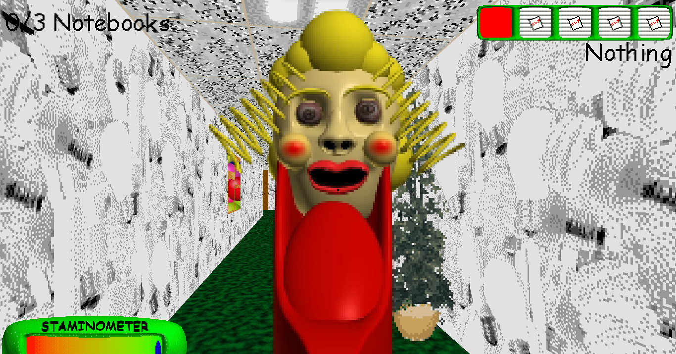 Prototype Pomp over Mrs.Pomp Mod for Baldi's Basics | Baldi Mods