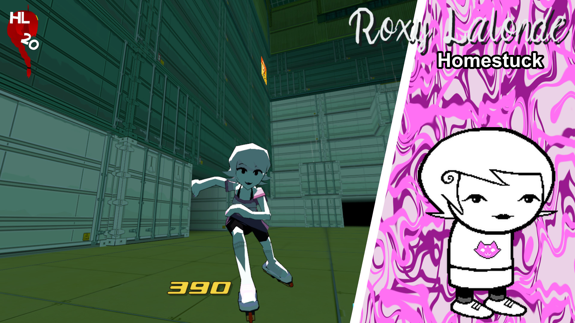 Roxy Lalonde (Homestuck) Mod for Bomb Rush Cyberfunk | BRC Mods