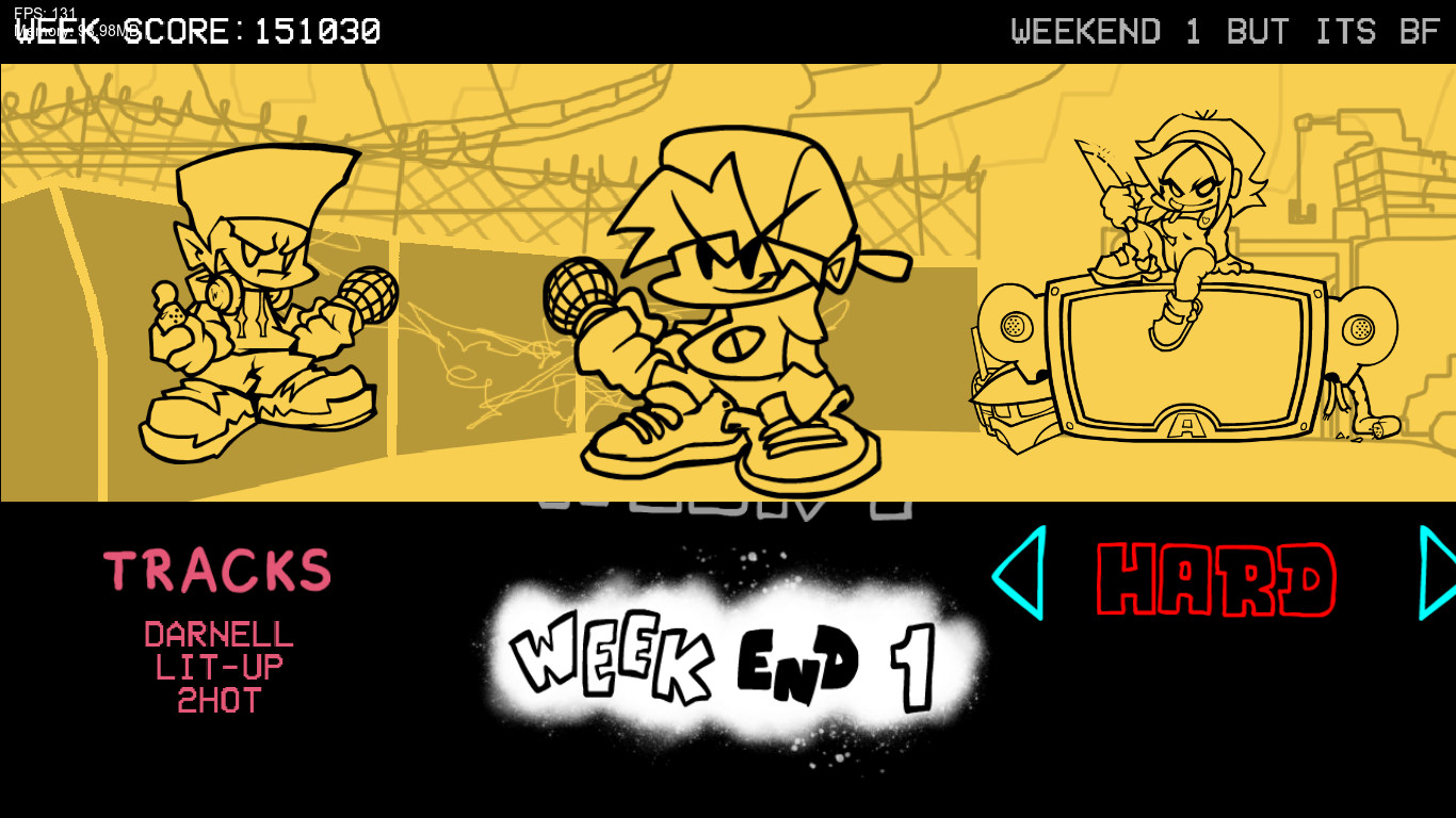 Weekend 1 But BF Sings Over Pico Mod for Friday Night Funkin' | FNF Mods