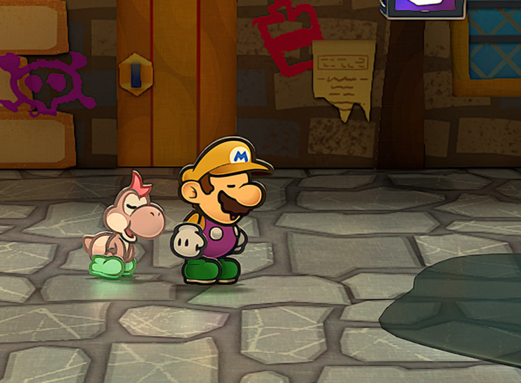 Light Pink Yoshi Kid Mod for Paper Mario: The Thousand Year Door ...