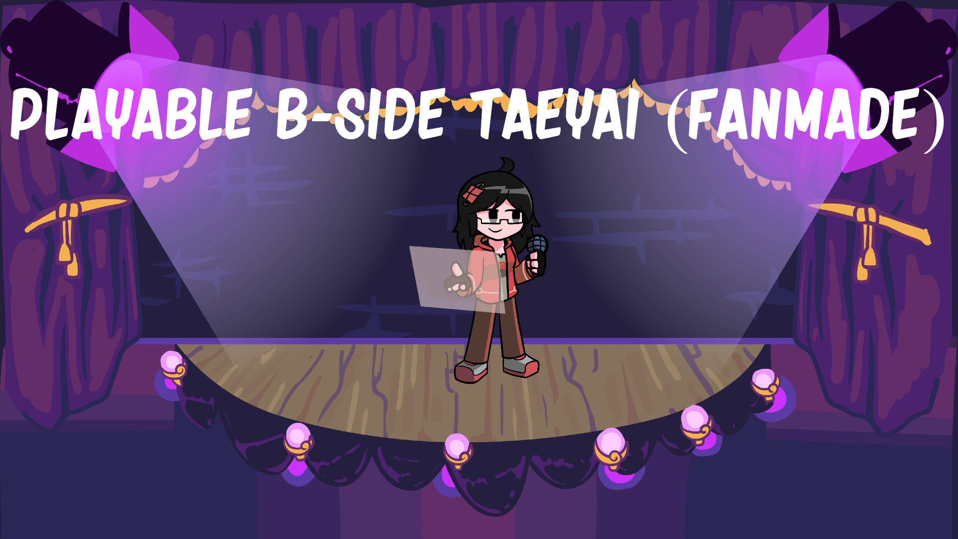 Playable B-Side Taeyai (FanMade) + FLA Mod for Friday Night Funkin ...