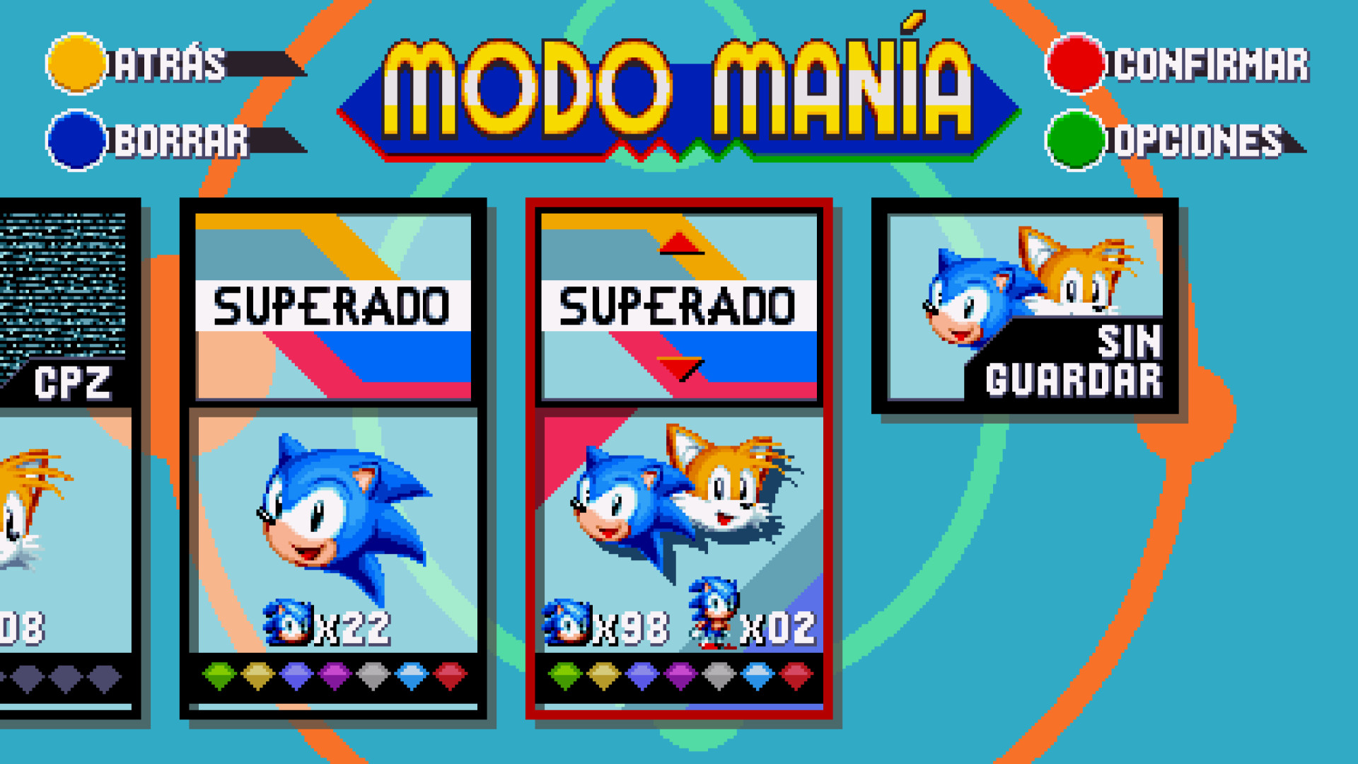 Super Famicom UI Mod for Sonic Mania | SM Mods