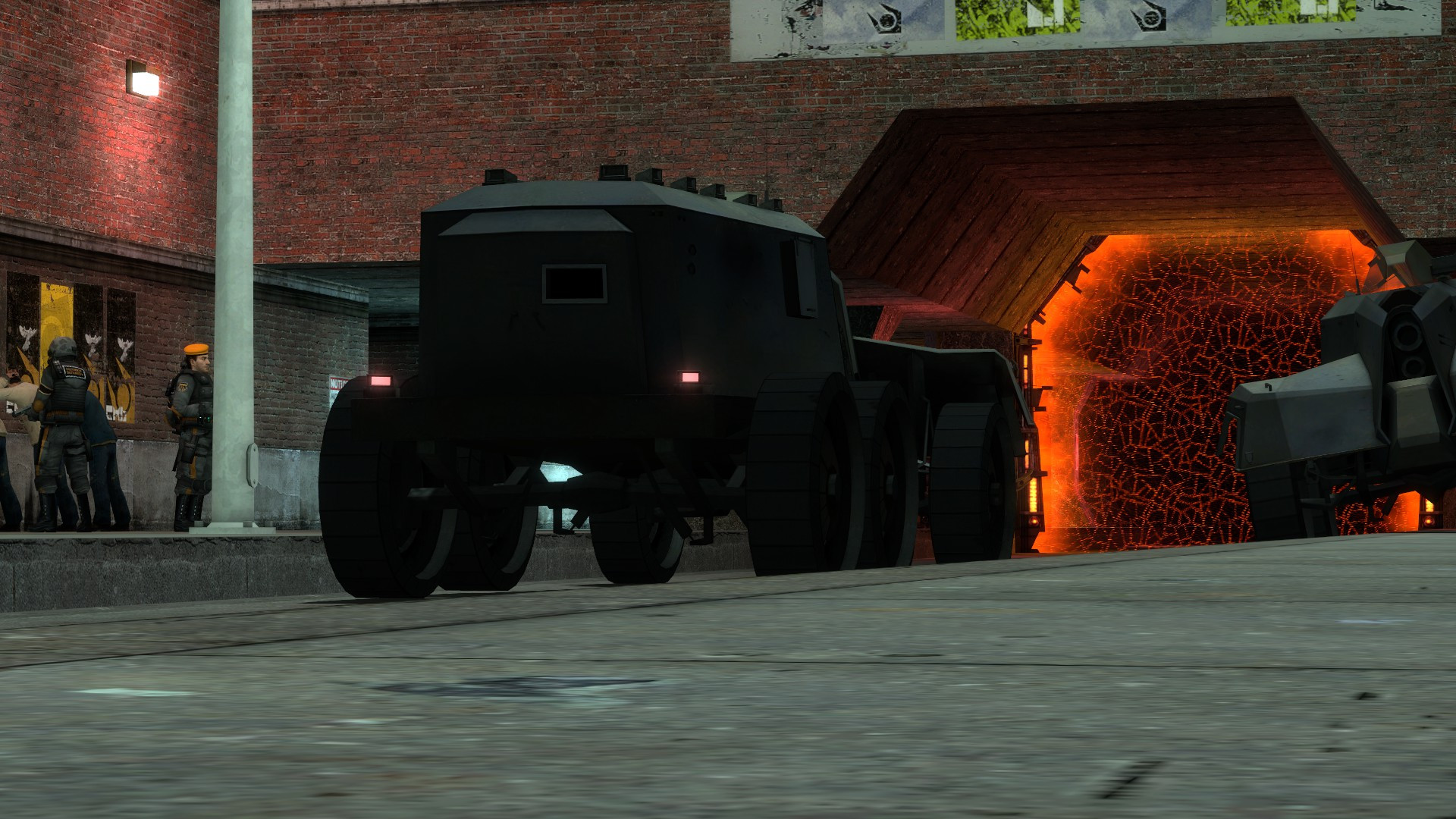 APC - 6 Wheeler Transport Vehicle Mod for Half-Life 2 | HL2 Mods