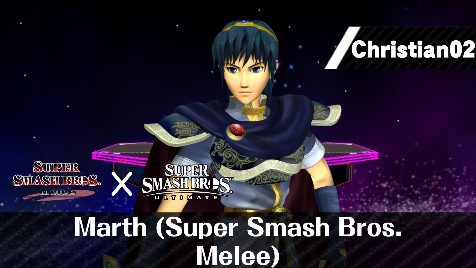 Super Smash Bros Melee Marth