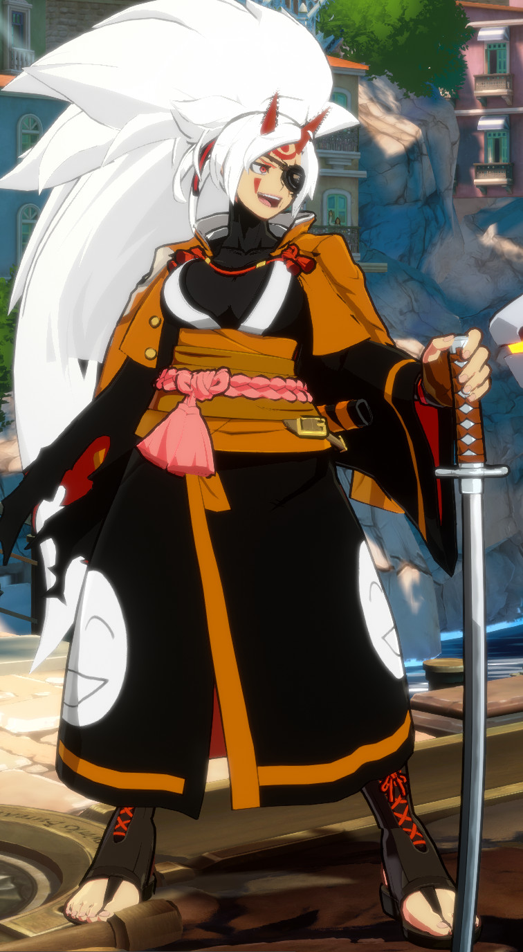 Baiken Personal recolour (Colour 2 Mod for GUILTY GEAR -STRIVE- | GGST Mods