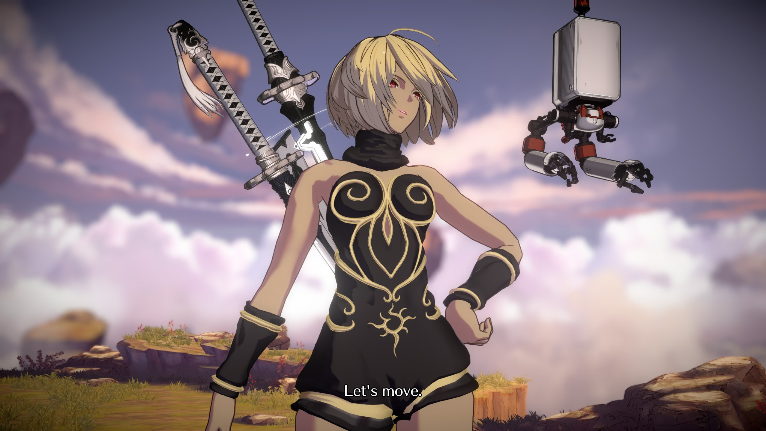 Kat (Gravity Rush) Costume for 2B Mod for Granblue Fantasy Versus ...