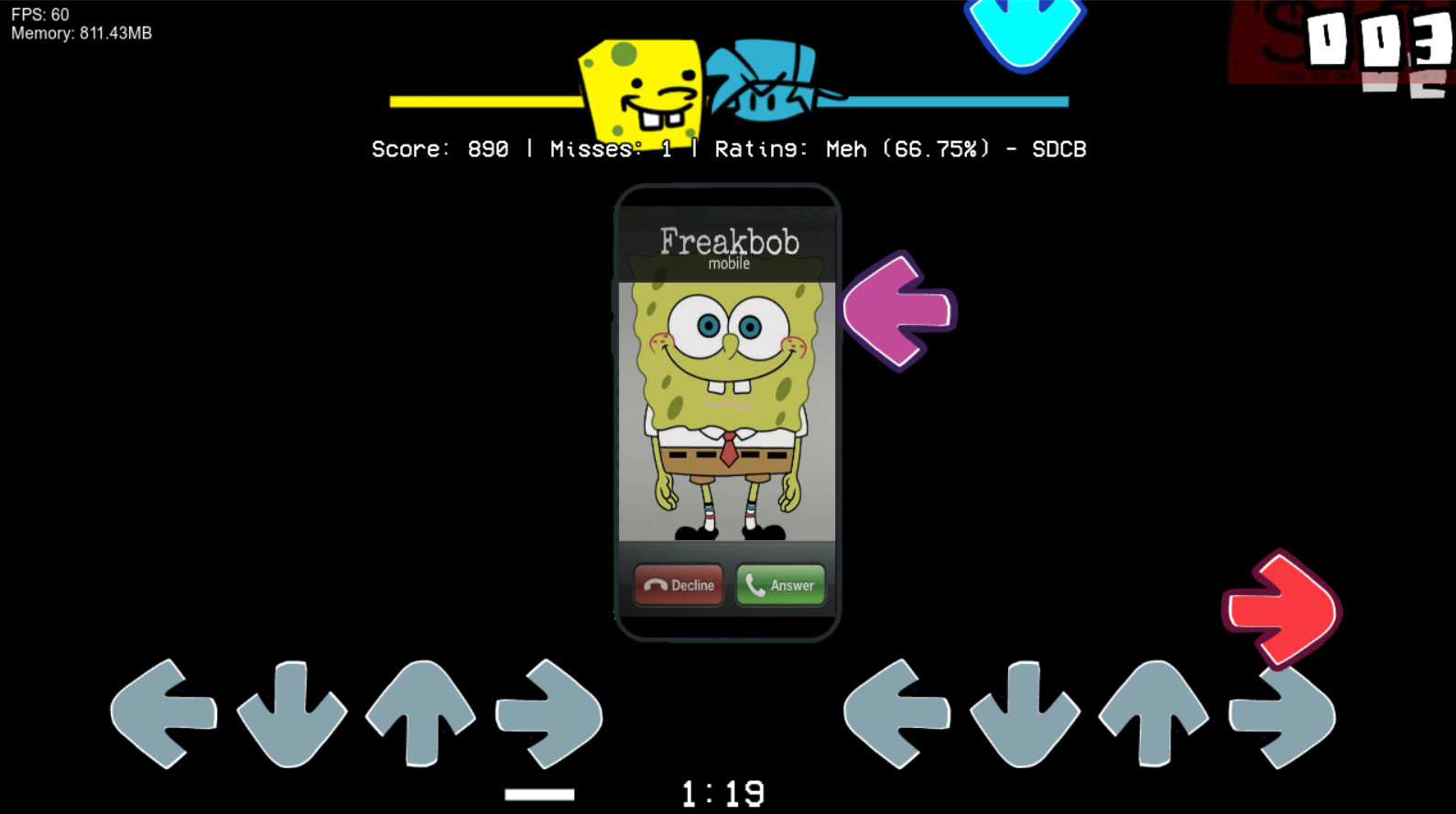 vs freakybob Mod for Friday Night Funkin' | FNF Mods