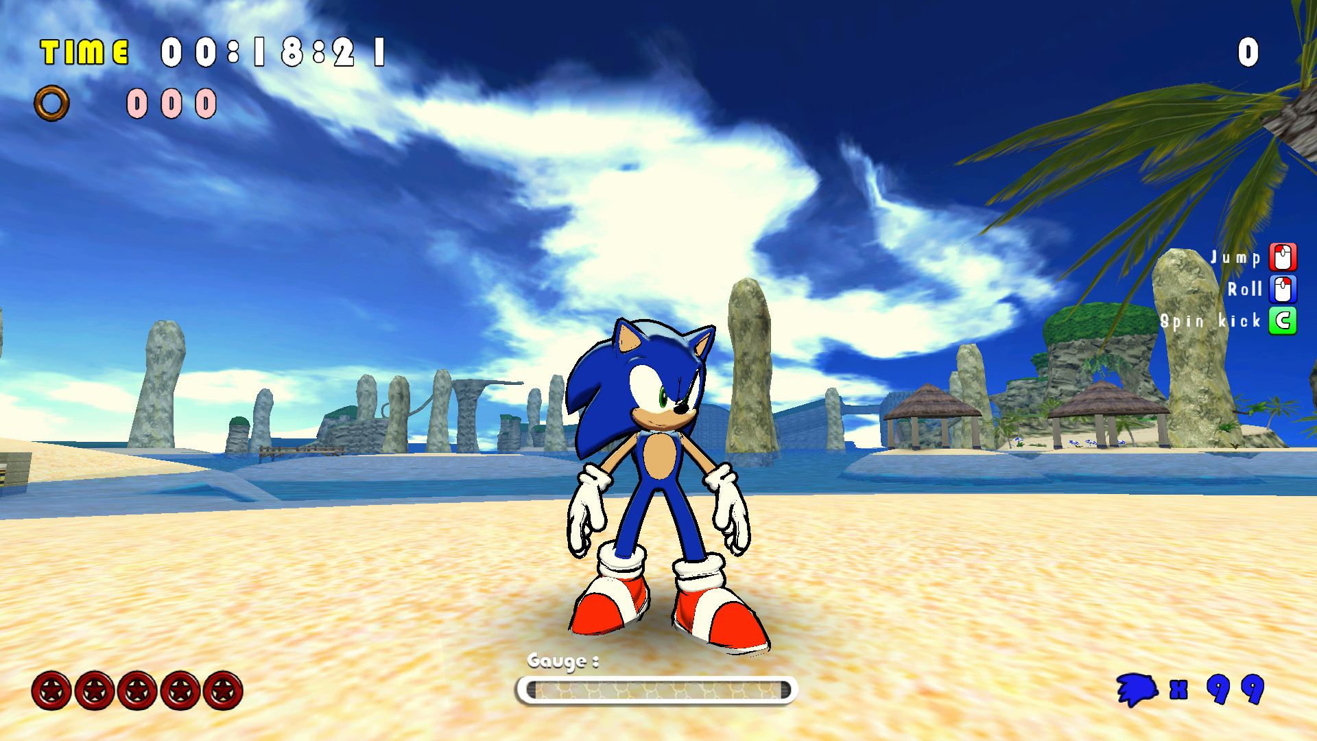 Stylized Sonic Mod for Sonic World DX | SWDX Mods